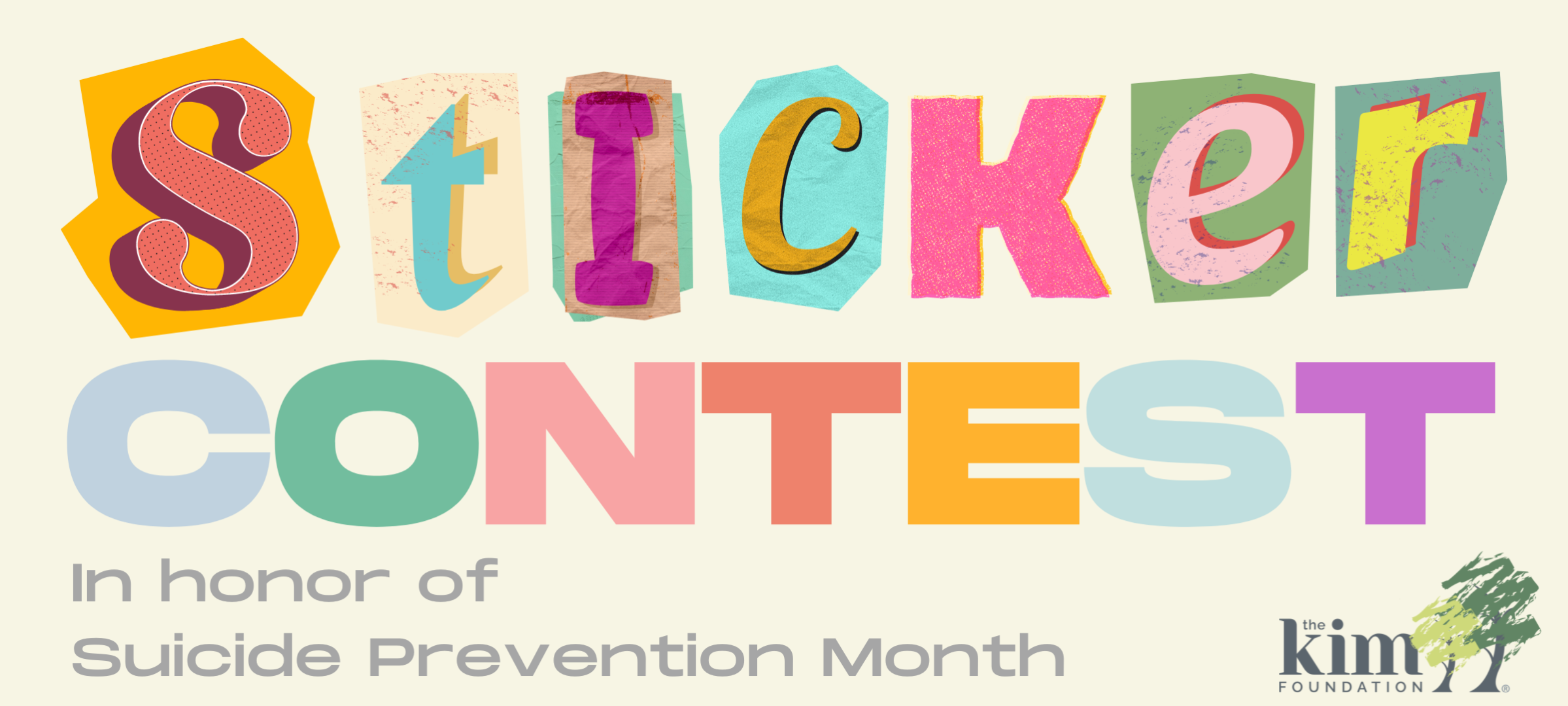 Sticker Contest - The Kim Foundation